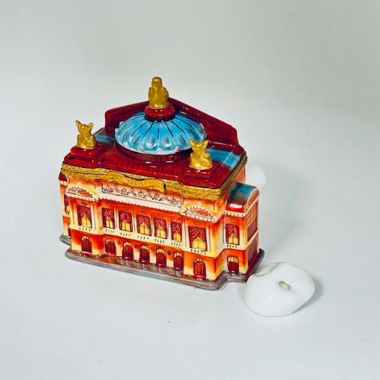 The Cottage Shop - Limoges Large Opera House Box with Mask